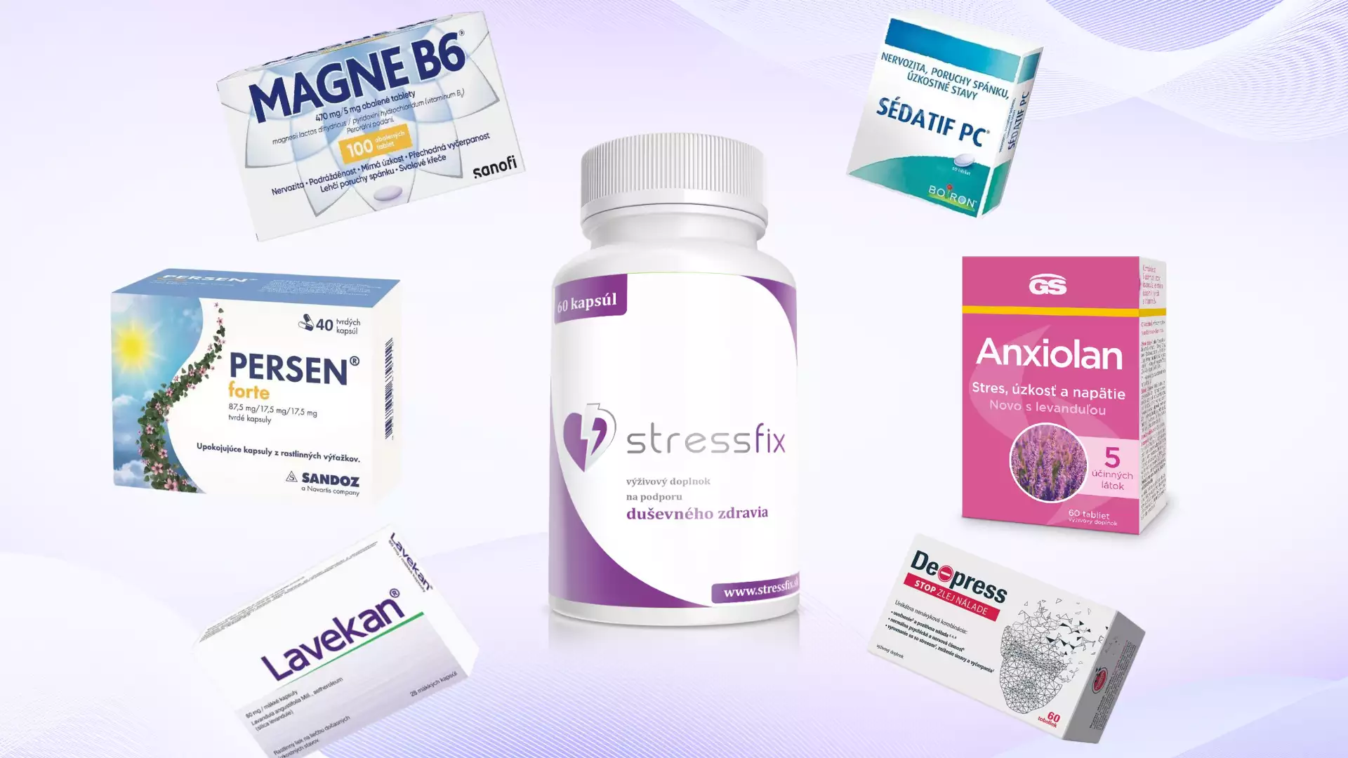 Lieky na ukľudnenie ️ - Bez predpisu aj na predpis (TOP20)